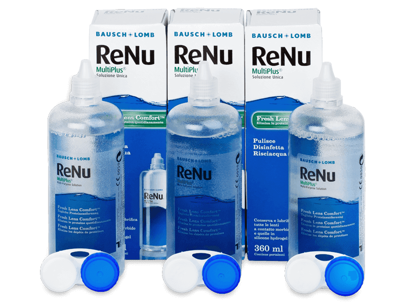 Solution ReNu MultiPlus 3 x 360 ml | Alensa